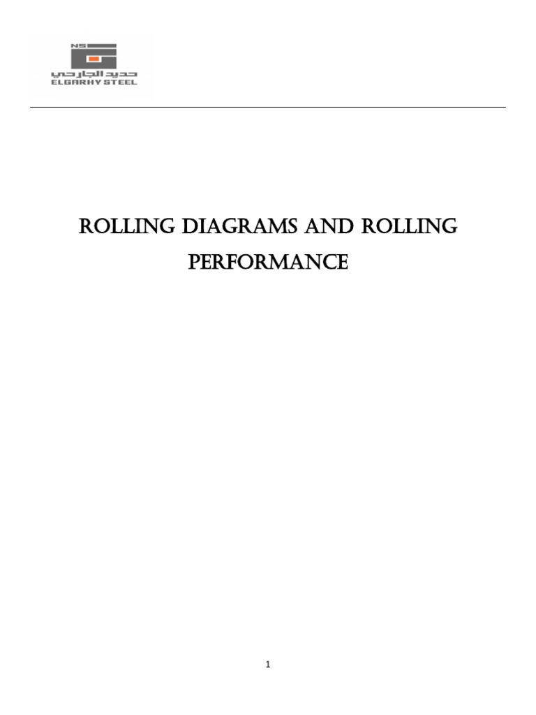 Rolling diagram and rolling performance. | PDF