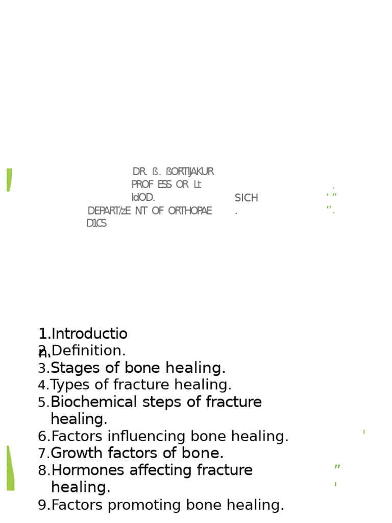 Stages of Bone Healing and Various Factors 1 638 | PDF | Bone | Healing