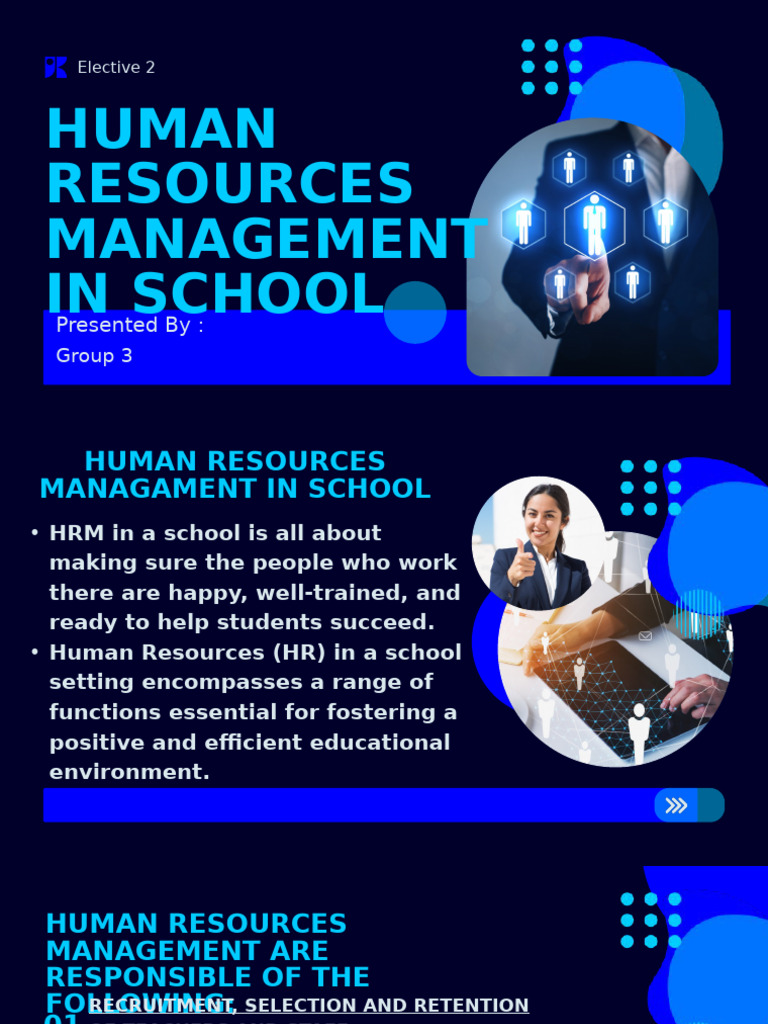 Human Resources Management Presentation (1) | PDF | Human Resource ...
