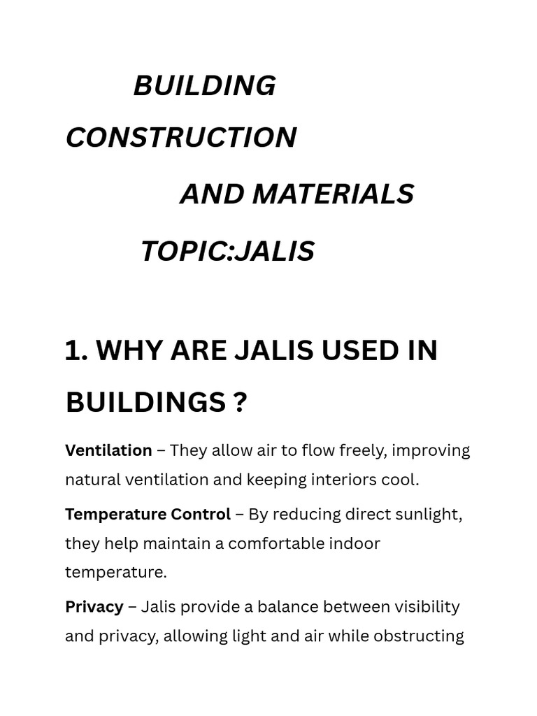 Benefits and Designs of Brick Jalis | PDF | Concrete | Brick