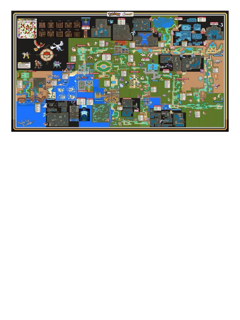 Mapa Pokemon | PDF