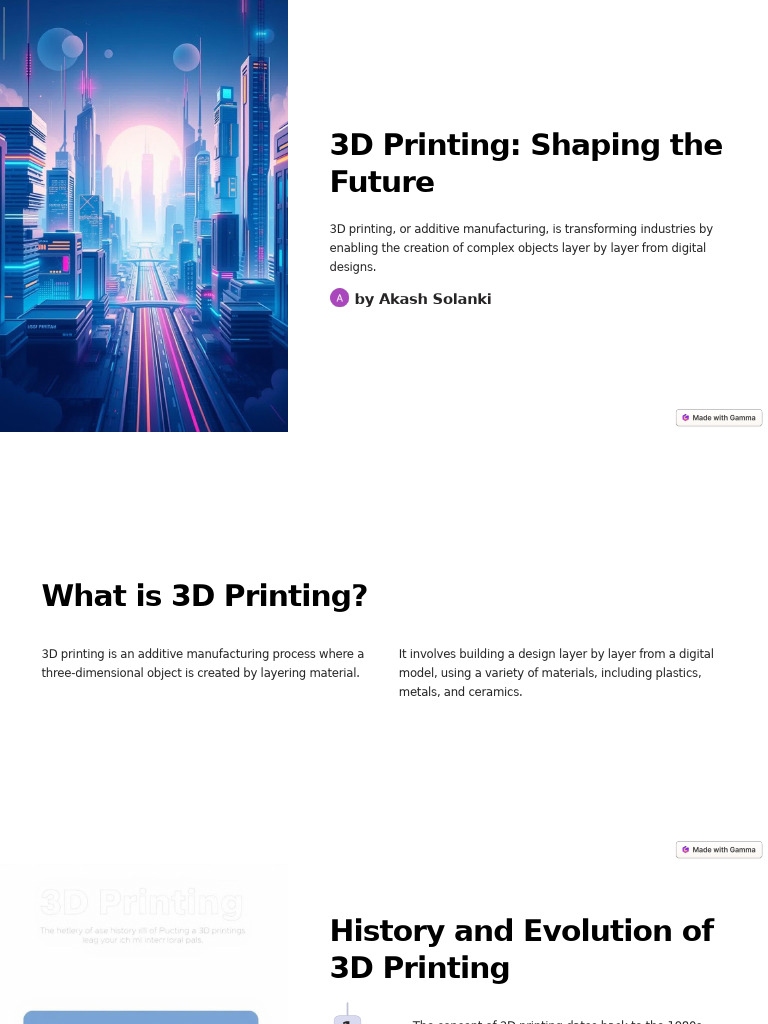 3D-Printing-Shaping-the-Future WMBDKJB | PDF | 3 D Printing | Physical Sciences