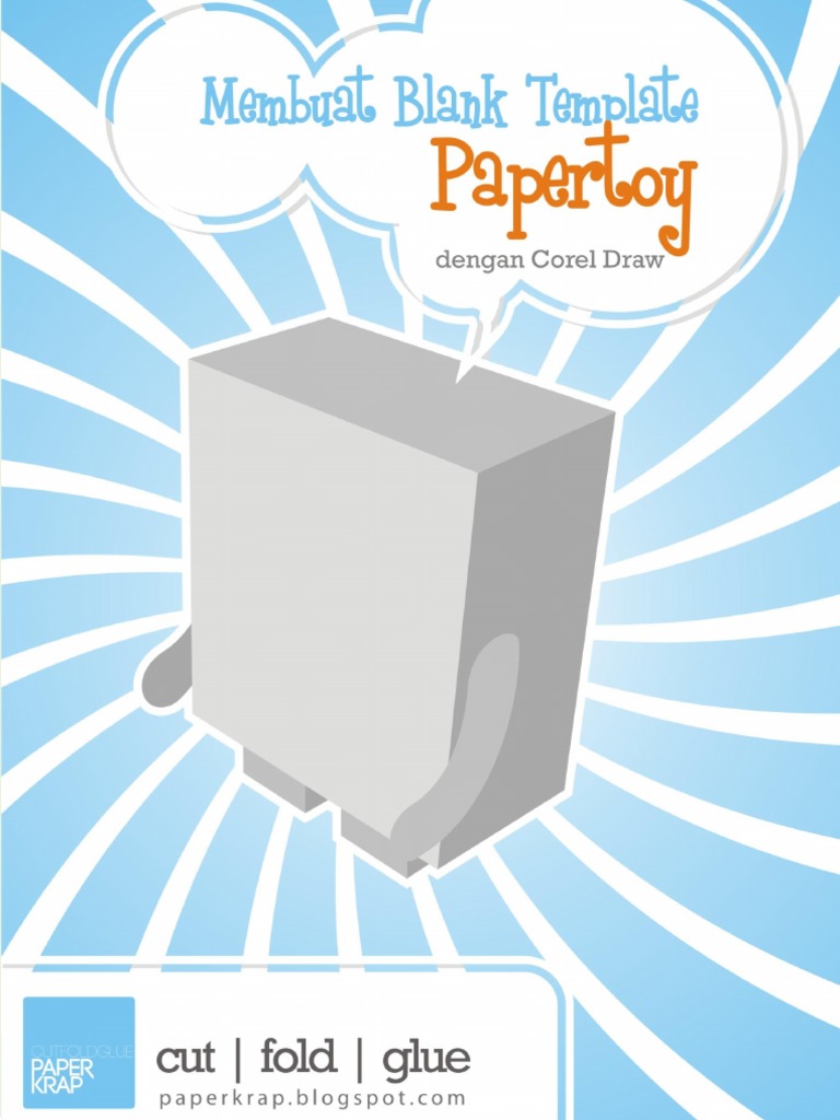 Membuat Blank Template Papertoy Dengan Corel Draw | PDF