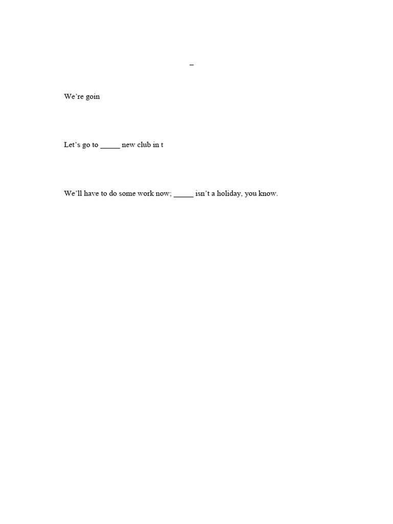 Exercises | PDF