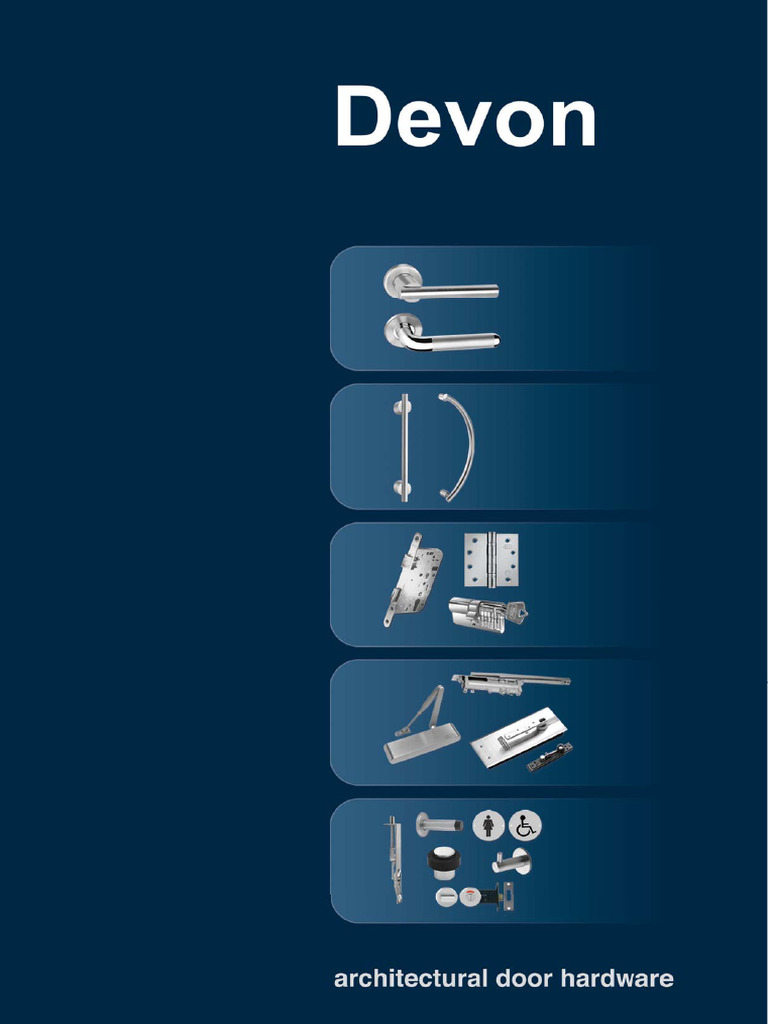 Devon Catalogue LR | PDF | Door | Steel