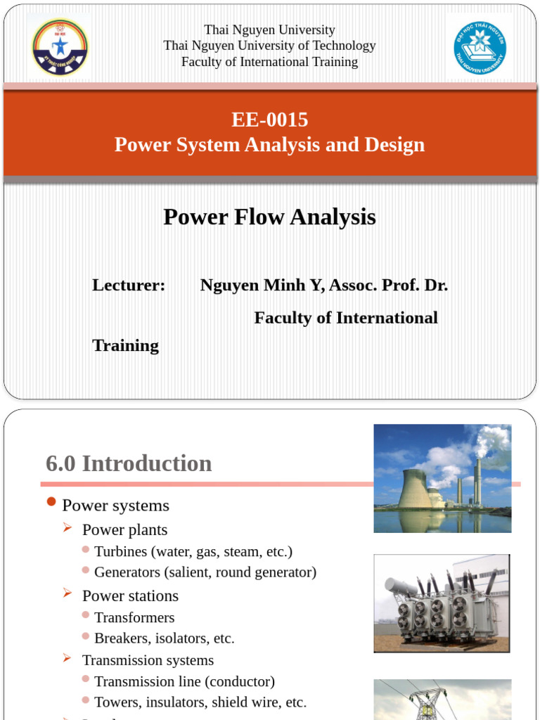 (EE015) Lecture 6 - Power Flows Analysis | PDF | Electric Power ...