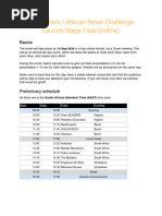FLL Challenge Judging Questions | PDF | Robot | Robotics