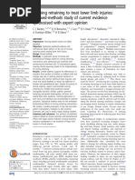 Return to Running Guidelines for Rehab | PDF | Running | Clinical Medicine
