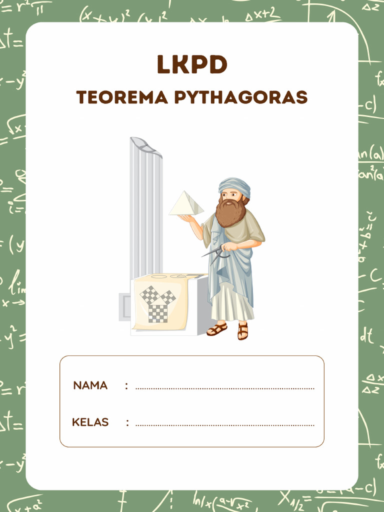 LKPD Teorema Pythagoras Pertemuan 1 | PDF