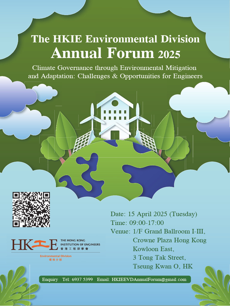 HKIE EVD Annual Forum 2025 E Programme Book@2025.04.02 | PDF | Climate Change Mitigation | Waste ...