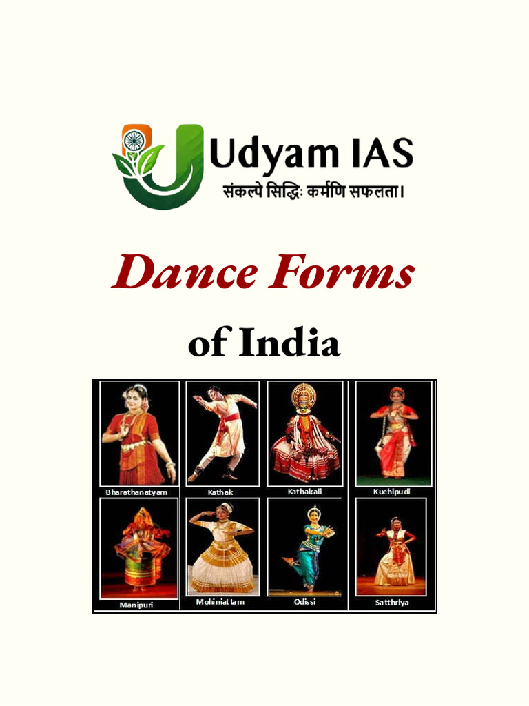 Dance Forms of India - UDYAMIAS | PDF | Concert Dance | Dances