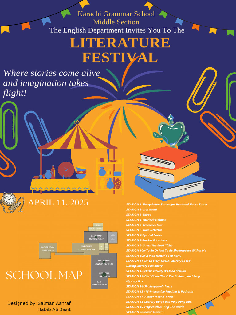 Literature Festival Flyer | PDF