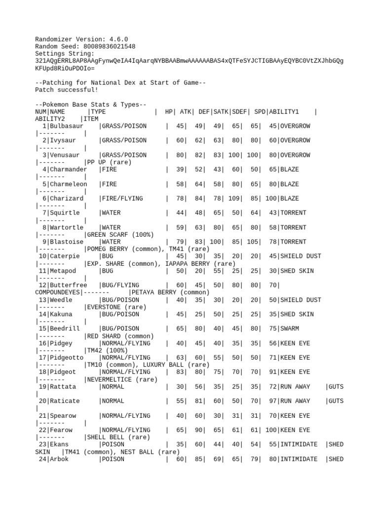 Pokemon - 25 Rand Emerald Version (USA, Europe) - 80089836021548 | PDF ...