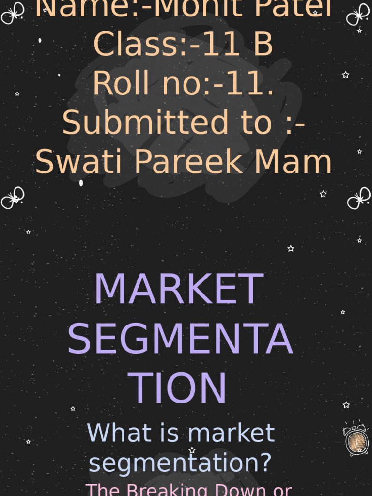 Mohit Patel Marketing Ppt-1 | PDF