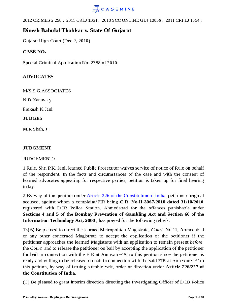 Surrender in Bailable Offence | PDF | Bail | Criminal Procedure In ...