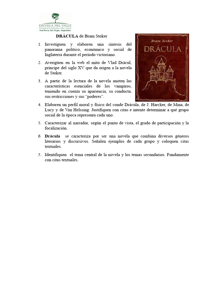 Análisis de Drácula y su Contexto Histórico | PDF