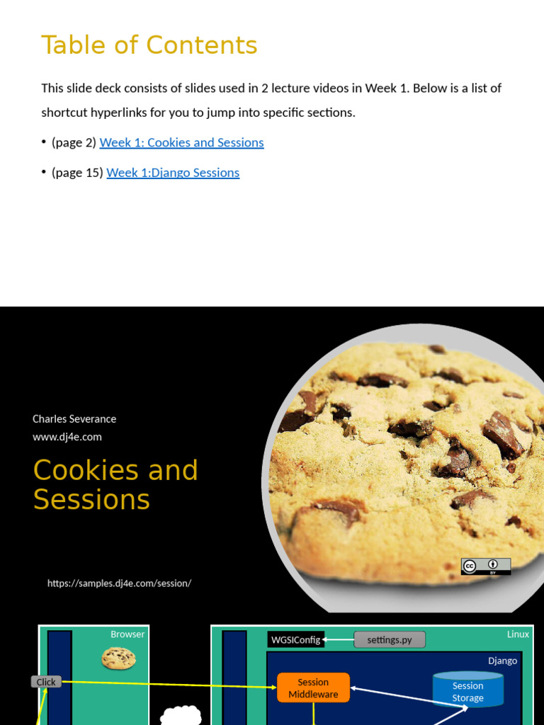 Cookies and Sessions in Django | PDF | Http Cookie | World Wide Web