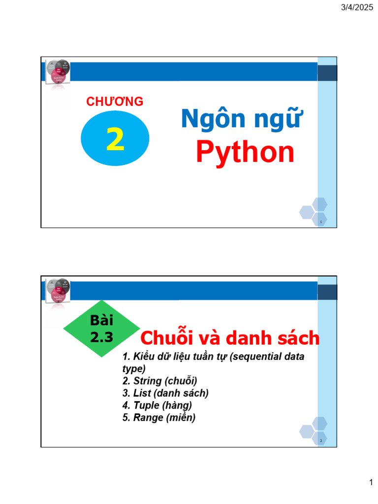 C2 3 Python String List | PDF
