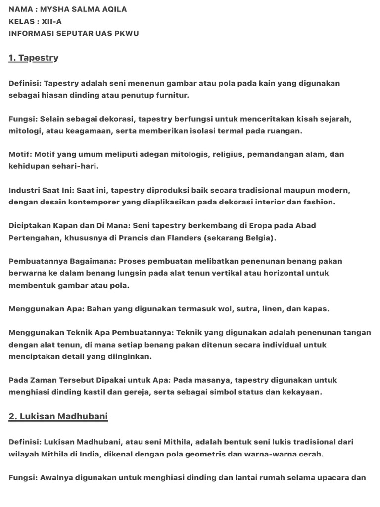 Tugas Pkwu Mysha Salma Aqila | PDF