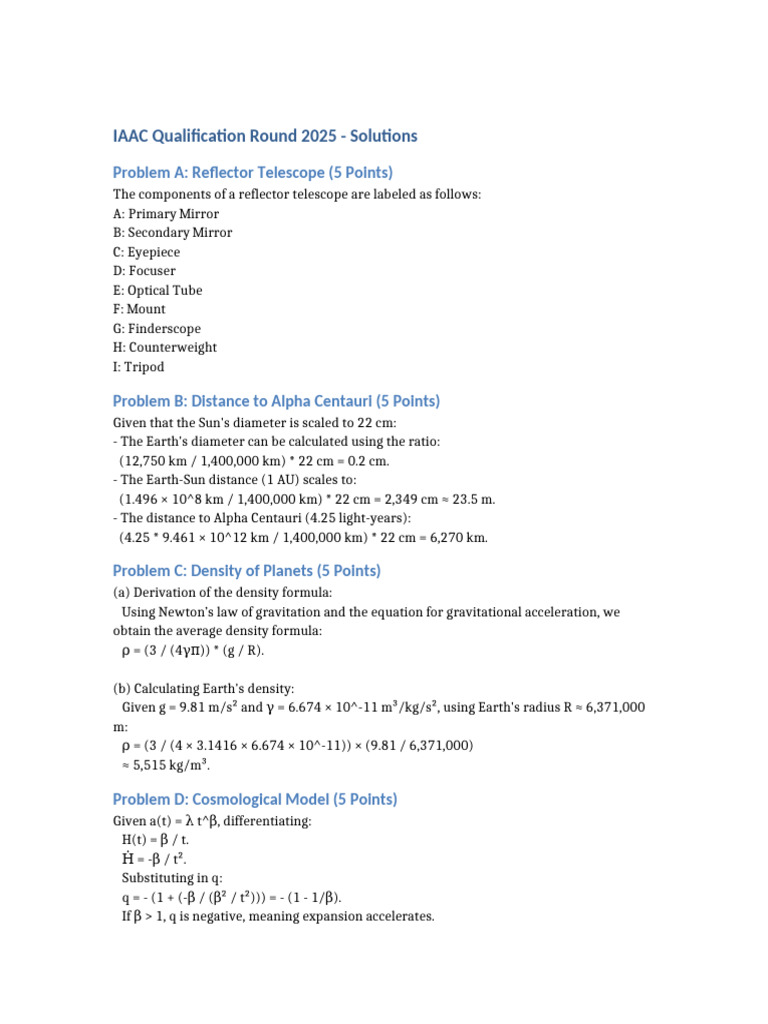 IAAC Qualification Solutions 2025 | PDF
