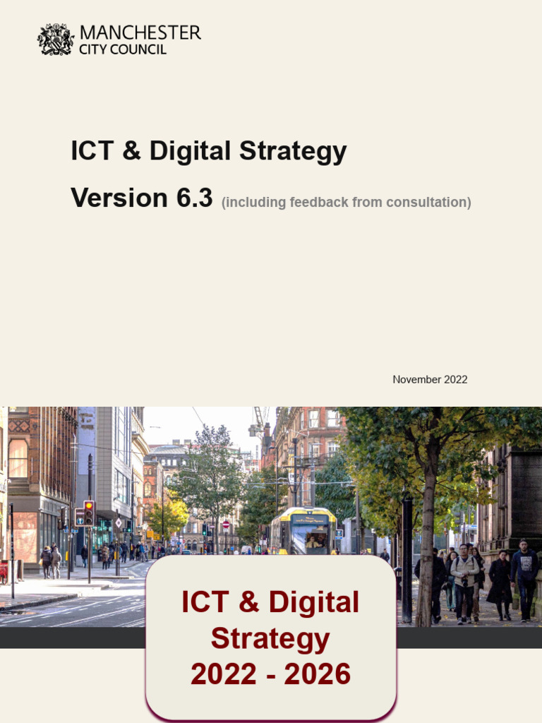 Manchester ICT & Digital Strategy 2022 | PDF | Computer Security | Security