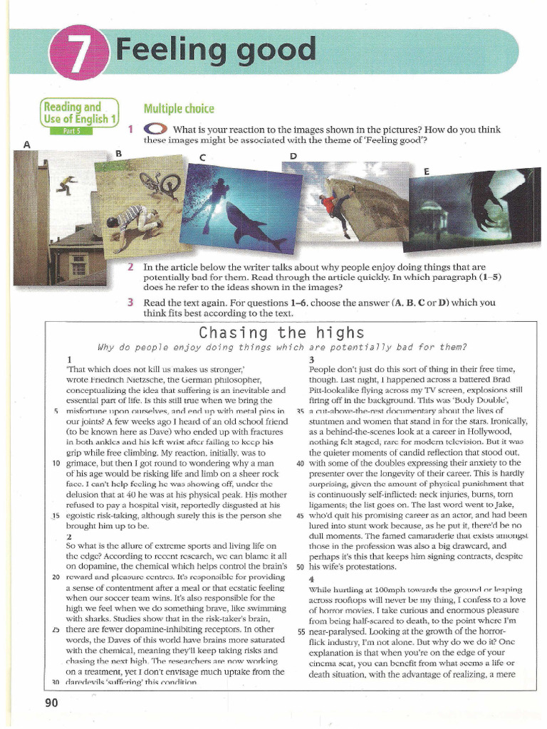 Ready For c1 Unit 7 | PDF