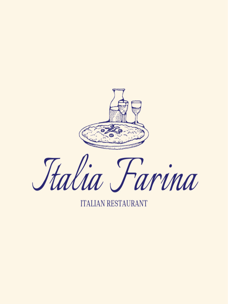 Italia Farina: Italian Menu Highlights | PDF