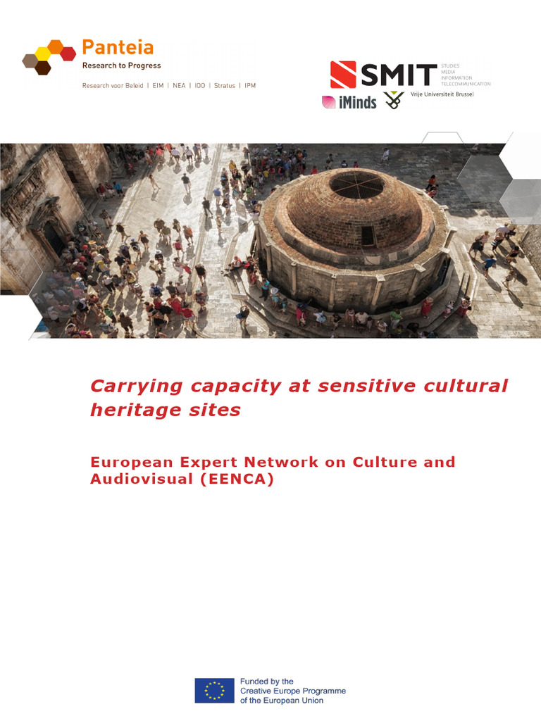 Carrying Capacity of Cultural Heritage Sites | PDF | Tourism | Cultural ...