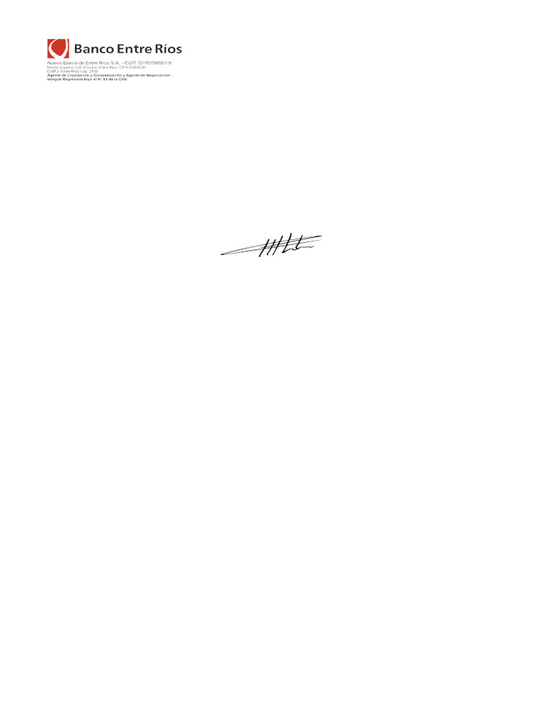 Certificado CBU | PDF