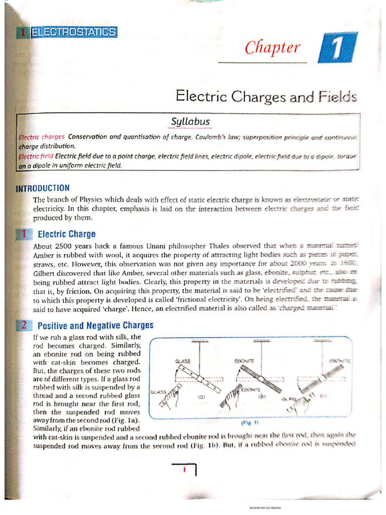 Physics Part 1 12th Min | PDF