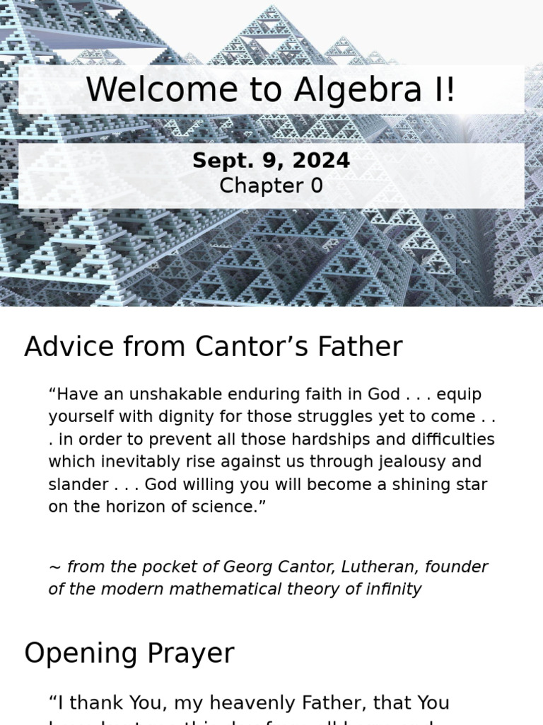 Introduction to Fractals in Algebra I | PDF | Area | Mathematics
