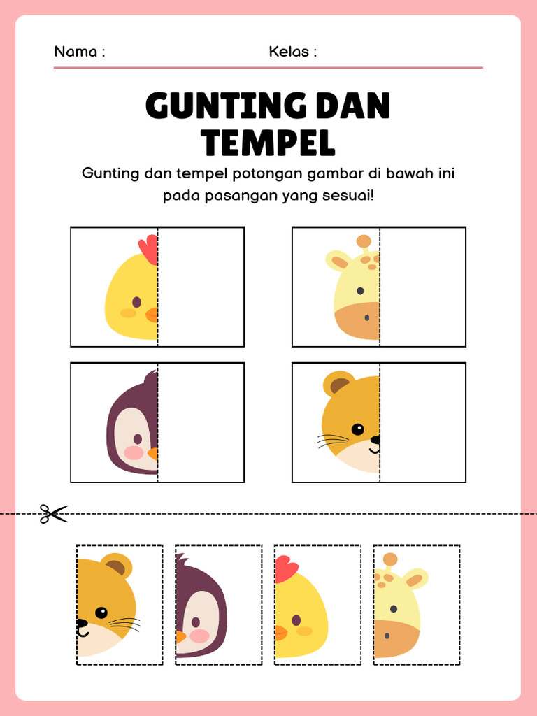 Gunting Dan Tempel | PDF