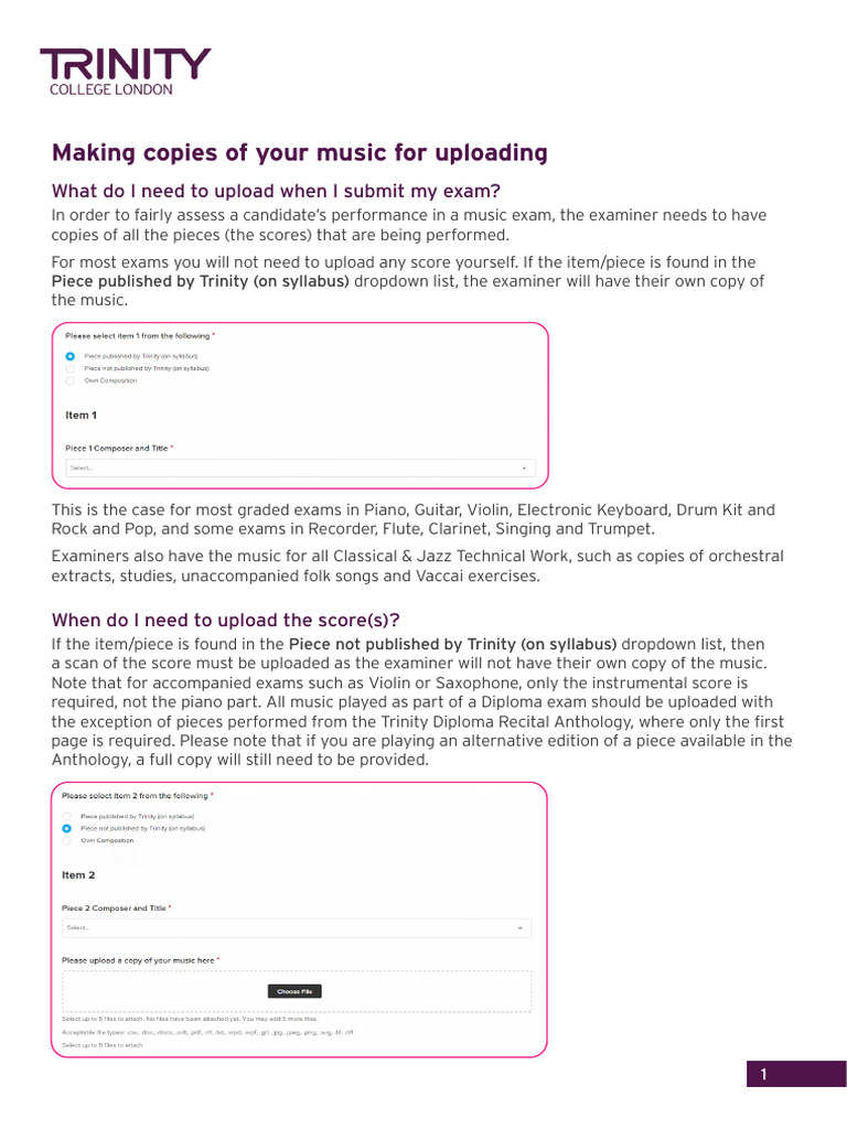 Making copies of your music for uploading | PDF | Google Play | Musicology