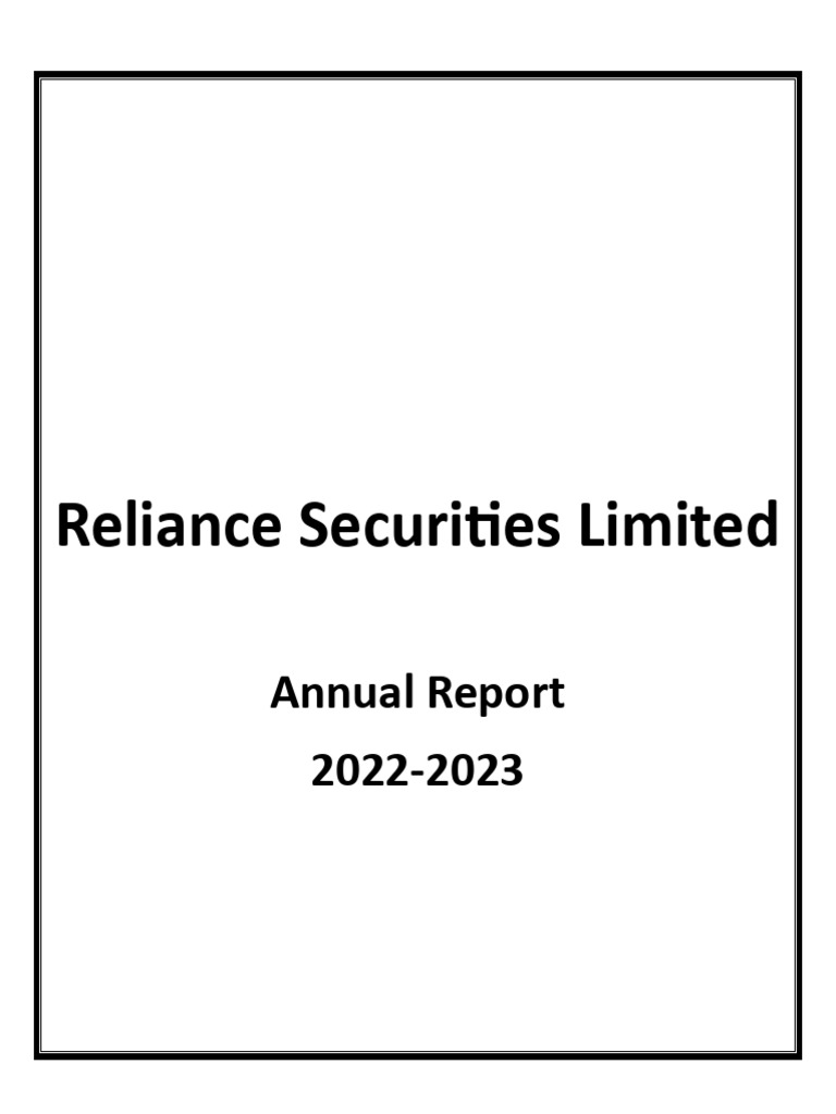 RSL Annual-Report 2023 | PDF | Corporate Social Responsibility | Stock Market