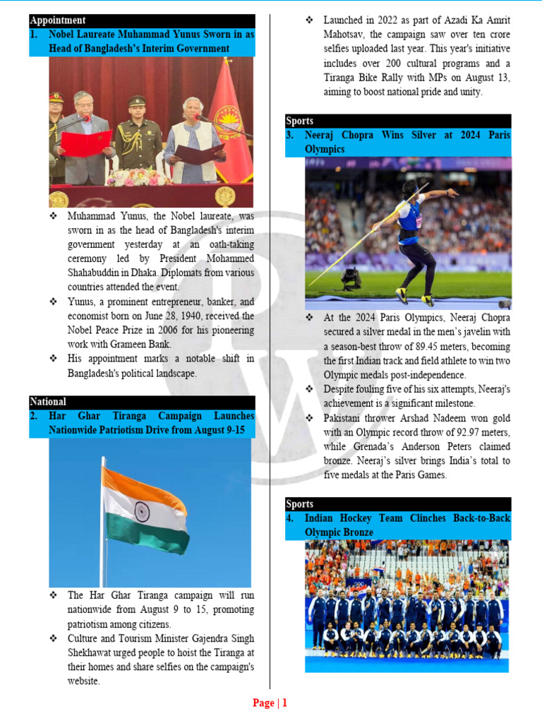 Bangladesh Interim Government Update | PDF