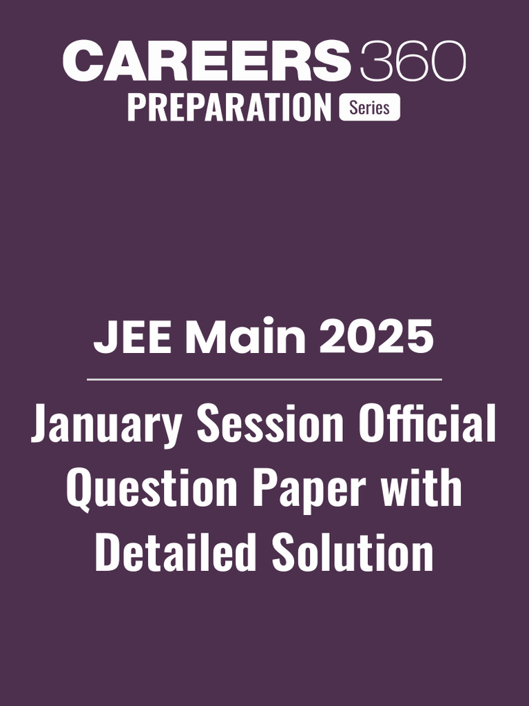 JEE Main 2025 Physics Question Paper Solutions | PDF | Capacitor ...