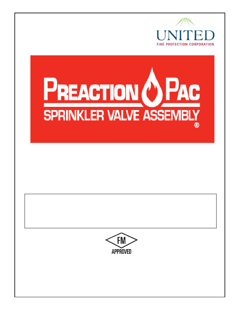 Manual Preaction | PDF | Valve | Fire Protection