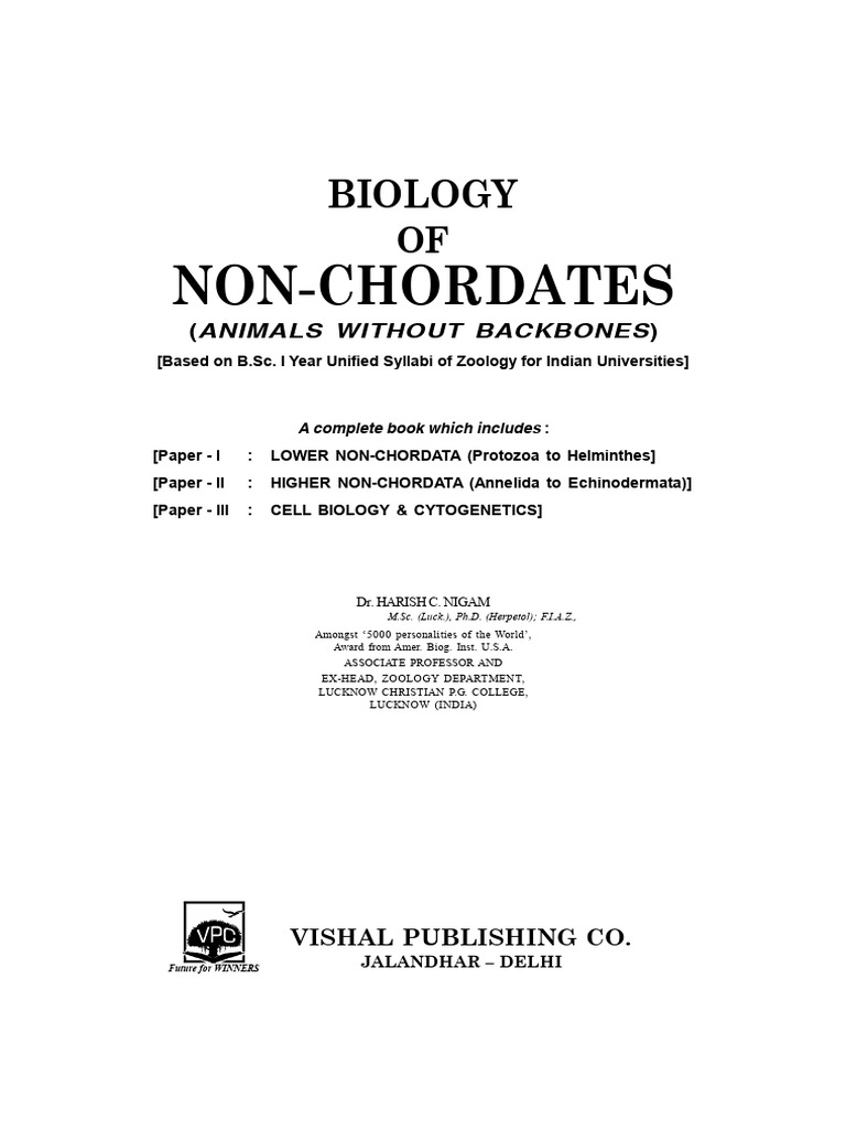Biology of Non Chordates 2020 | PDF | Mollusca | Chromosome