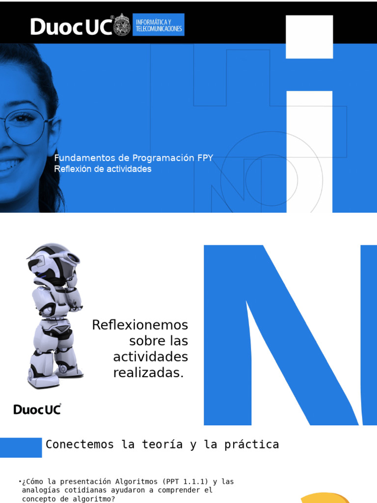 Reflexión sobre Programación y Algoritmos | PDF | Cognición | Aprendizaje