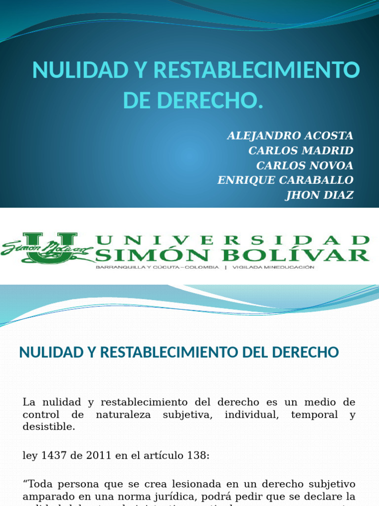 Expo Pro Adm. | PDF | Nulo (ley) | Gobierno