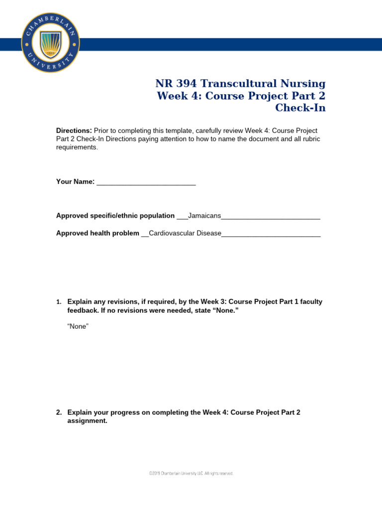 Week4 CourseProject CheckIn Template 5 12 20 | PDF