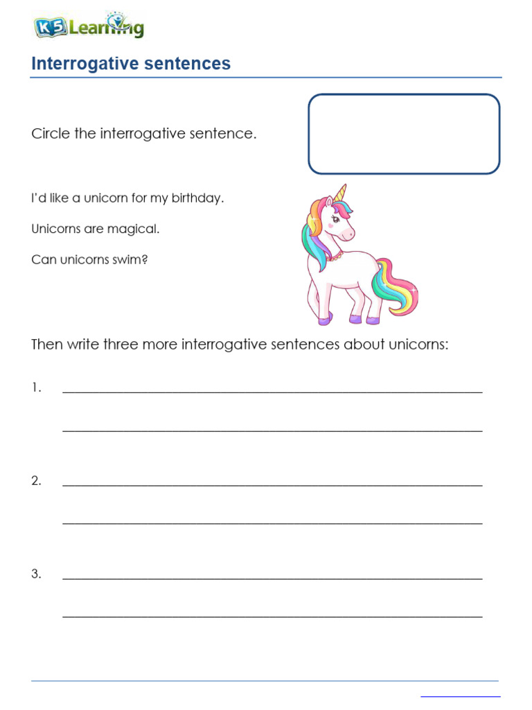 Grade 3 Interrogative PXJ | PDF
