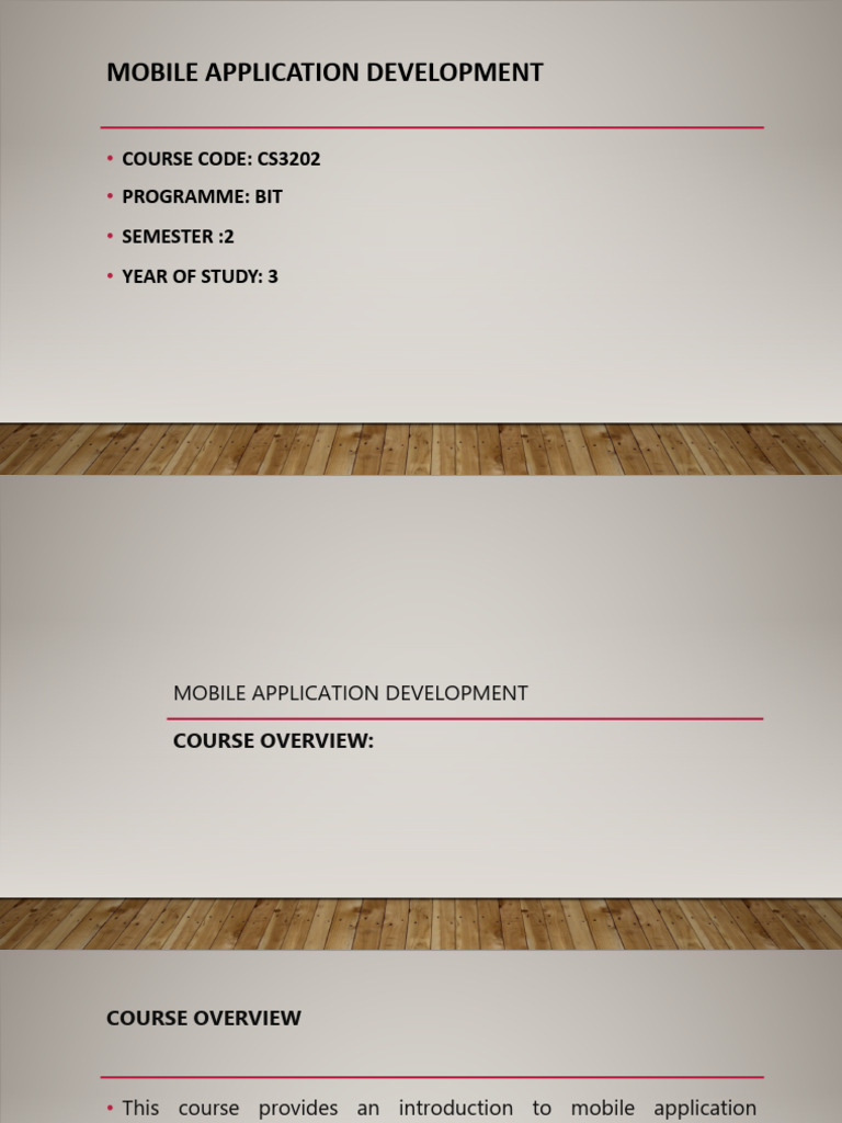 Mobile Applcation UPDATED | PDF | Model–View–Controller | Mobile App
