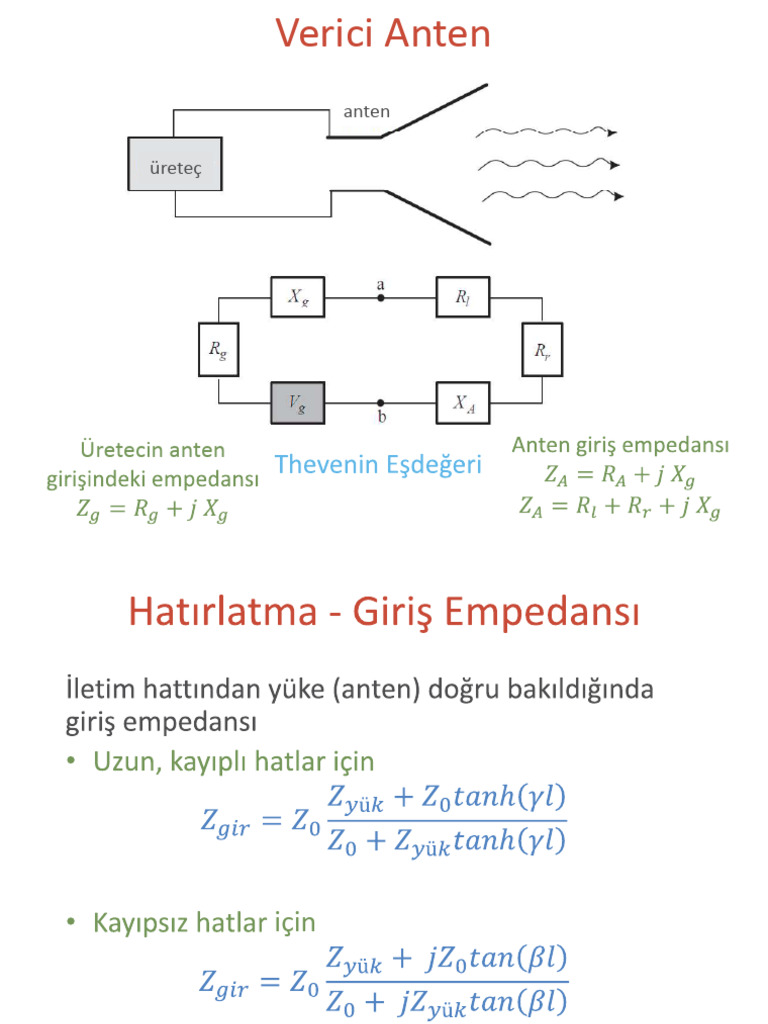 Anten Hafta 5 | PDF