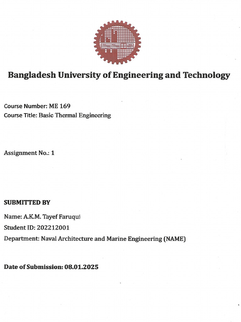 Assignment No.1 | PDF