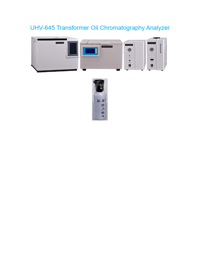 UHV-645 Oil Chromatography Analyzer (2025-04-08 08 - 13 - 23) | PDF | Chromatography | High ...