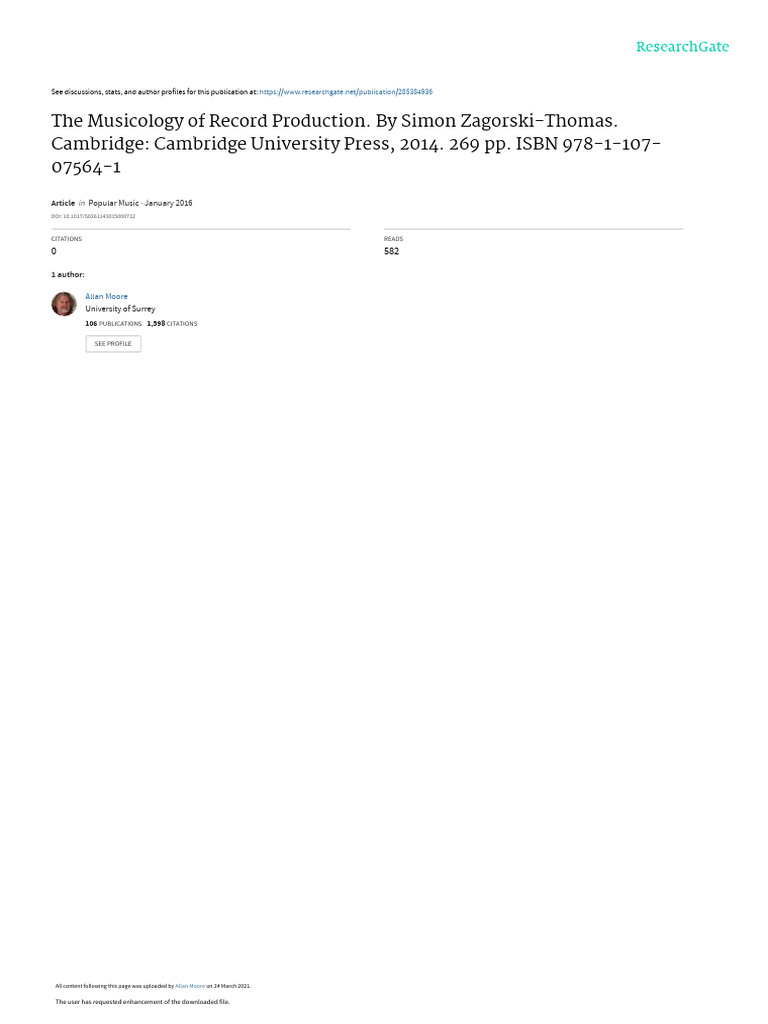 MoorereviewofZagorski Thomas | PDF | Rapping | Race (Human Categorization)