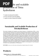 Tetrahydrofuran: Properties & Production | PDF | Tetrahydrofuran ...