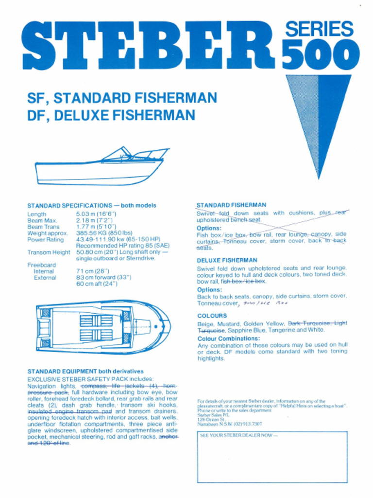 Steber 500 Seriesstandard Deluxe Fisher | PDF