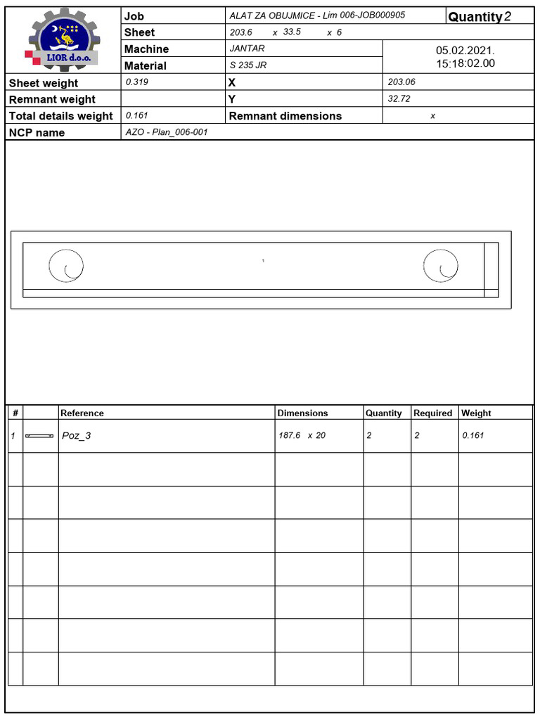 AZO - Plan - 006-001 | PDF
